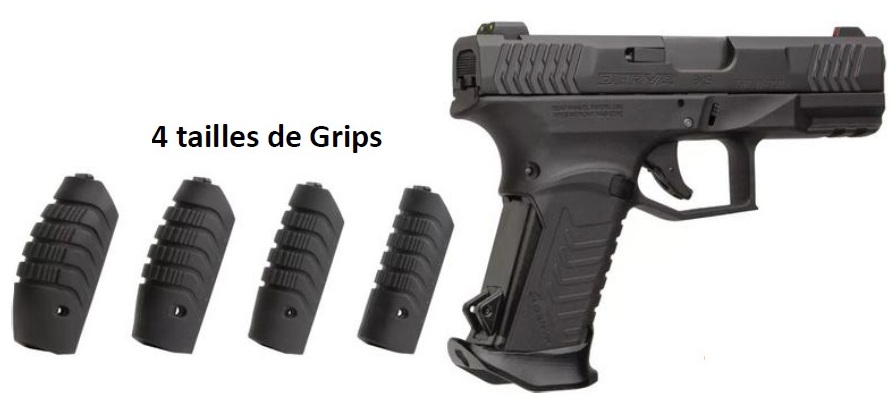 Pistolet DERYA DY9 Noir "Optics Ready" cal.9x19 - Armes catégorie B sur ...