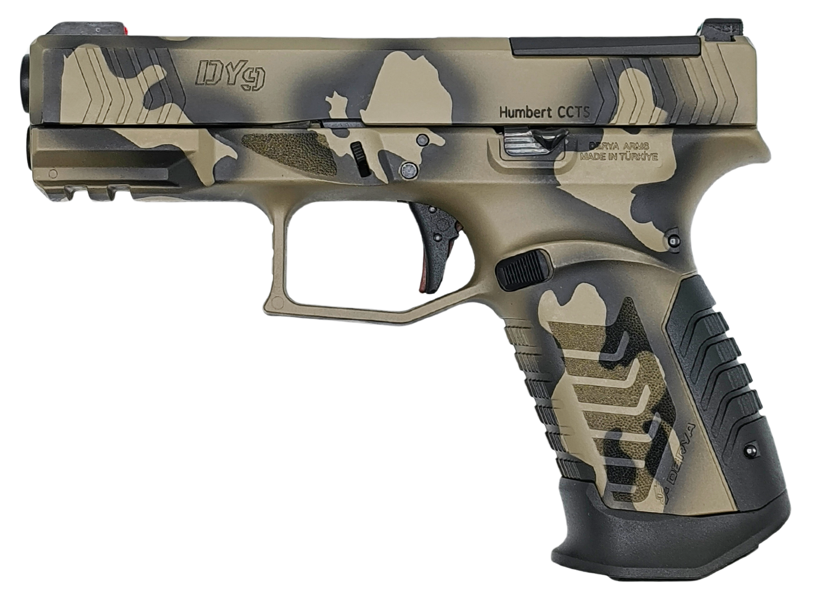 Pistolet DERYA DY9 Camo "Optics Ready" cal.9x19 - Armes catégorie B sur ...