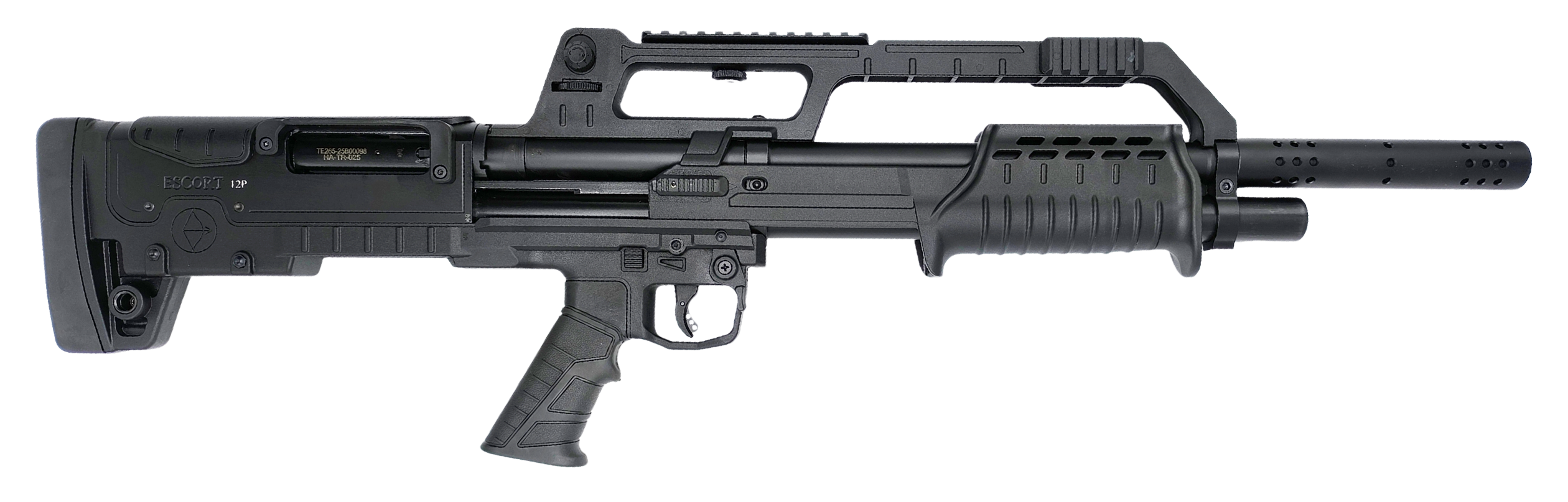 Fusil à pompe HATSAN BULL TAC Black cal.12/76 - Carabines de Tir sur ...