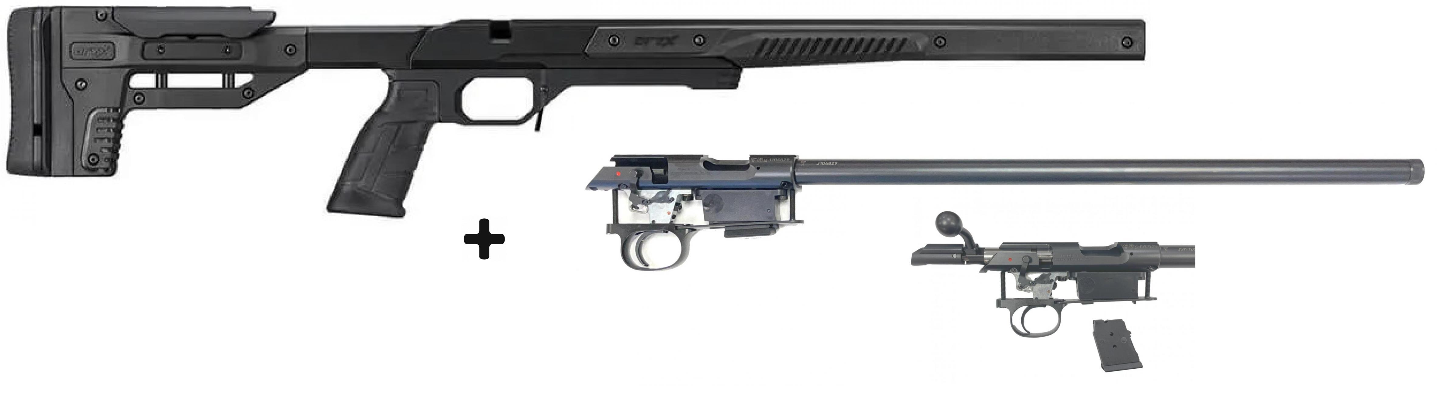 Carabine 22LR CZ 457 Varmint Chassis MDT ORYX Noir - Carabines de Tir ...