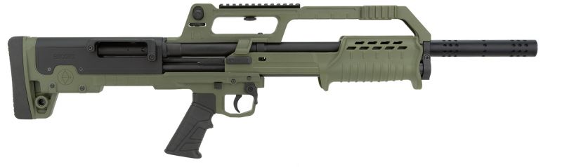 Fusil à pompe HATSAN BULL TAC OD-GREEN cal.12/76 - Carabines de Tir sur ...