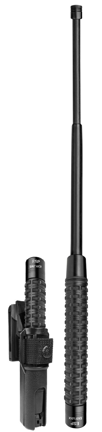 Matraque télescopique professionnelle ESP POLICE Acier Trempé ExBT-20H ...