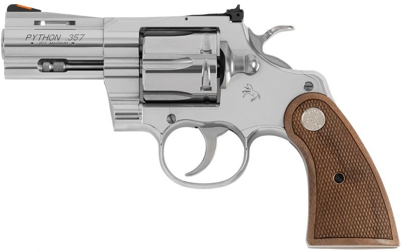 Revolver COLT PYTHON Inox 2.5" cal.357 Magnum - Armes catégorie B sur ...