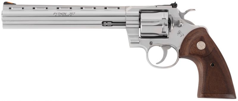 Revolver COLT PYTHON Inox 8" cal.357 Magnum - Armes catégorie B sur ...
