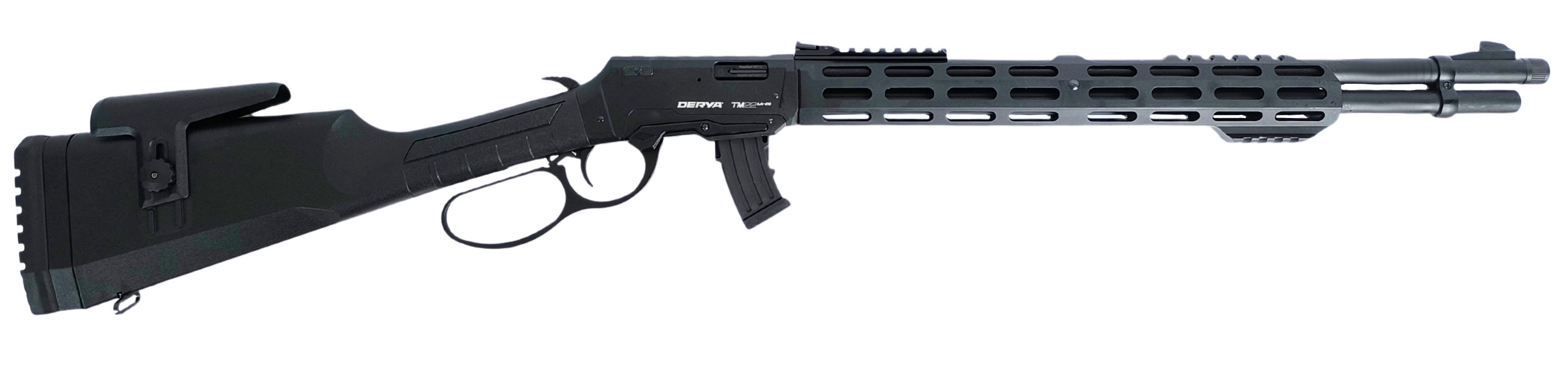 Carabine à levier DERYA TM22 LA TACTICAL Synthétique cal.22 Lr - Carabines de Tir sur armurerie ...
