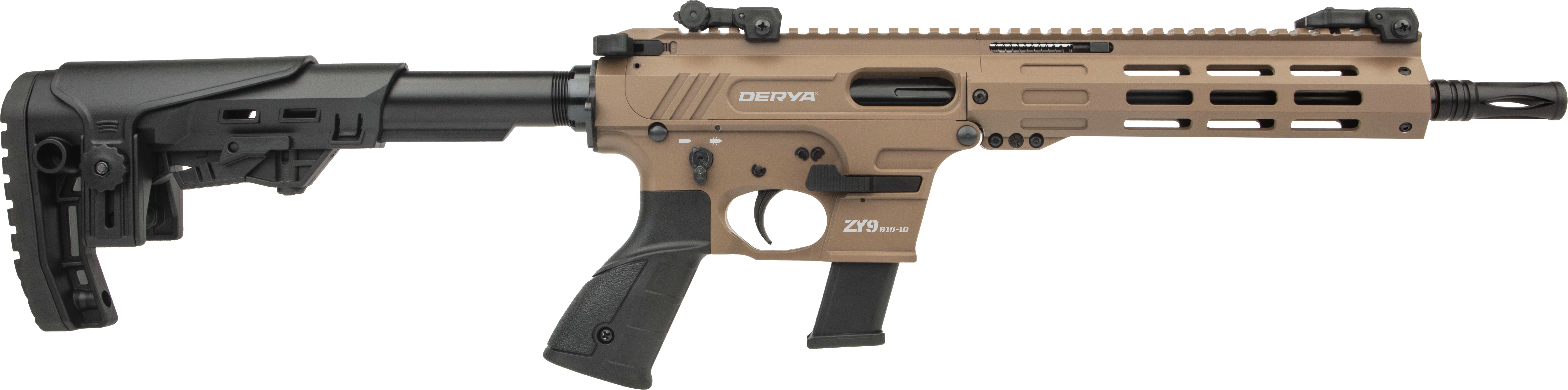 DERYA AR-9 ZY9 Dual System 10" FDE cal.9x19 - Armes catégorie B sur ...