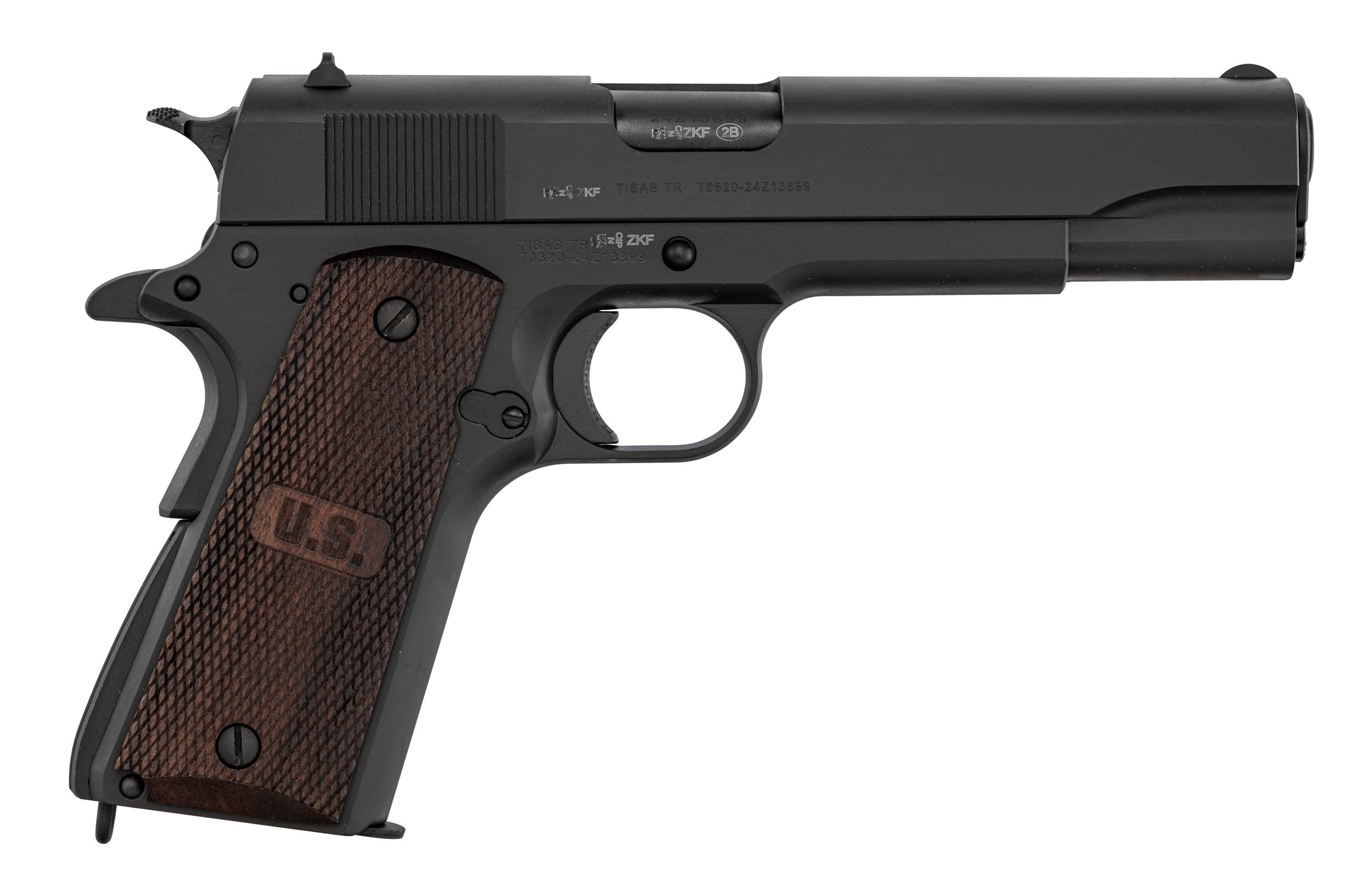 Pistolet TISAS ZIG M 1911 A1 Noir Parkerisé 5" cal.45 ACP - Armes catégorie B sur armurerie ...