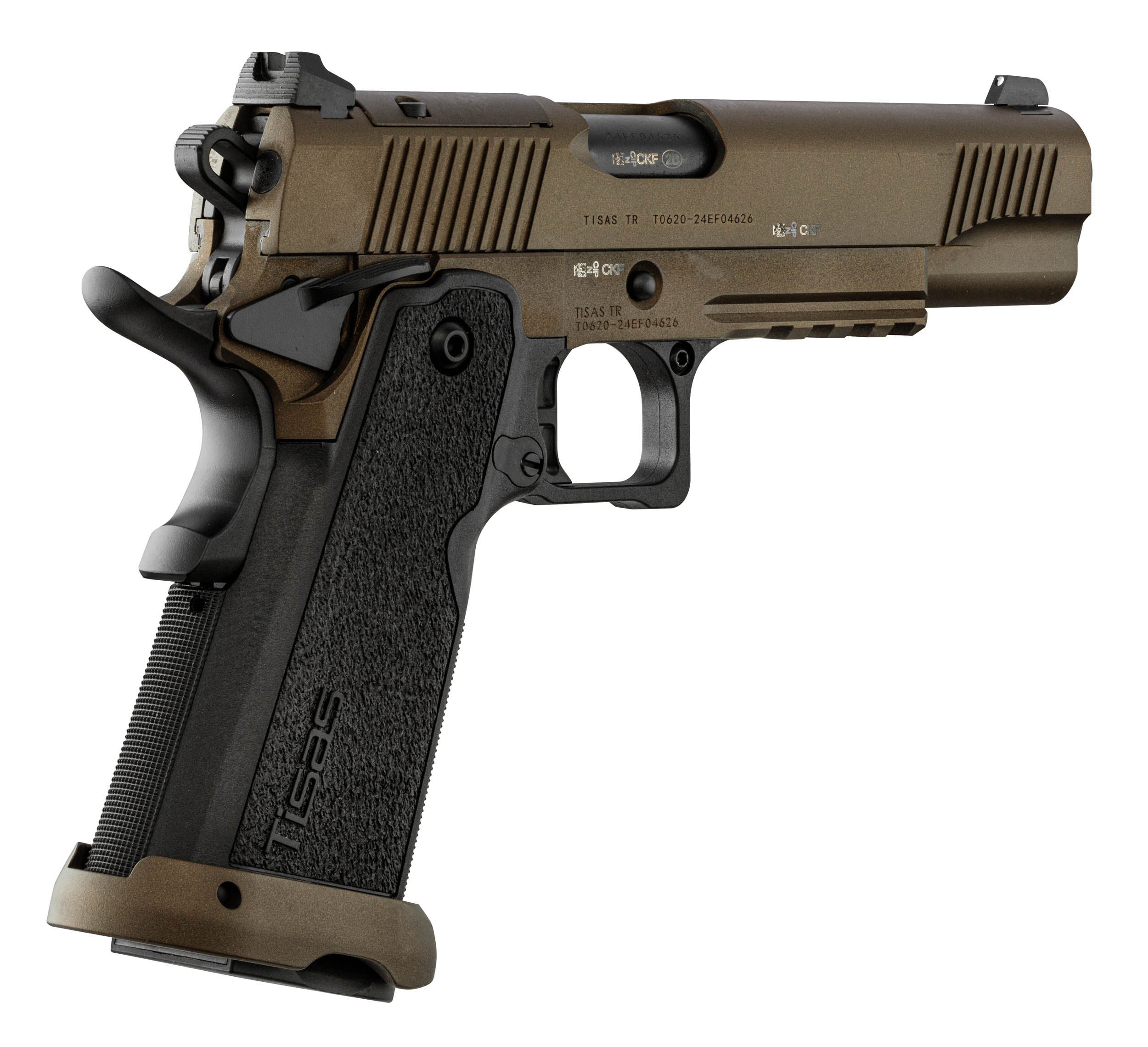 Pistolet TISAS 2011 DOUBLE STACK Duty Bronze OR cal.9x19 - Armes ...