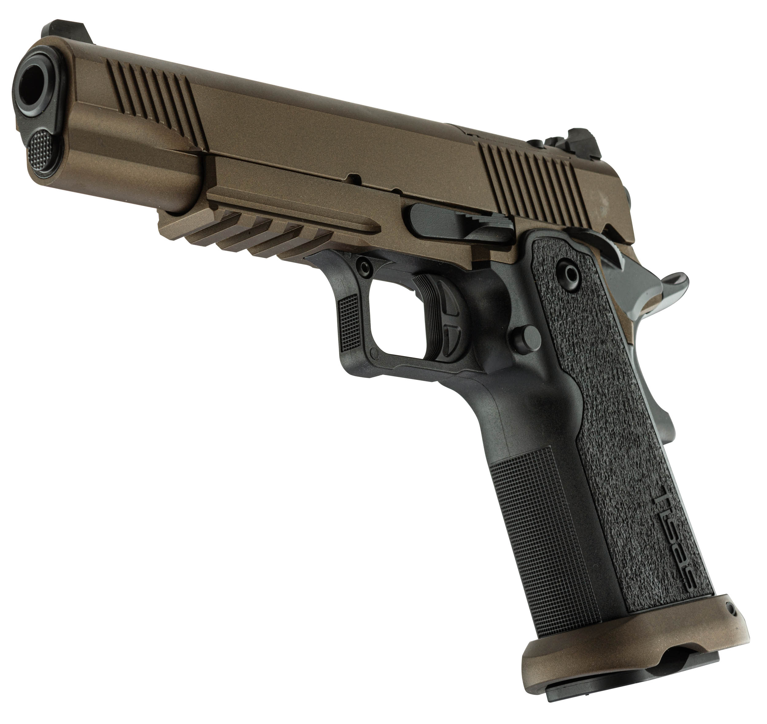 Pistolet TISAS 2011 DOUBLE STACK Duty Bronze OR cal.9x19 - Armes ...
