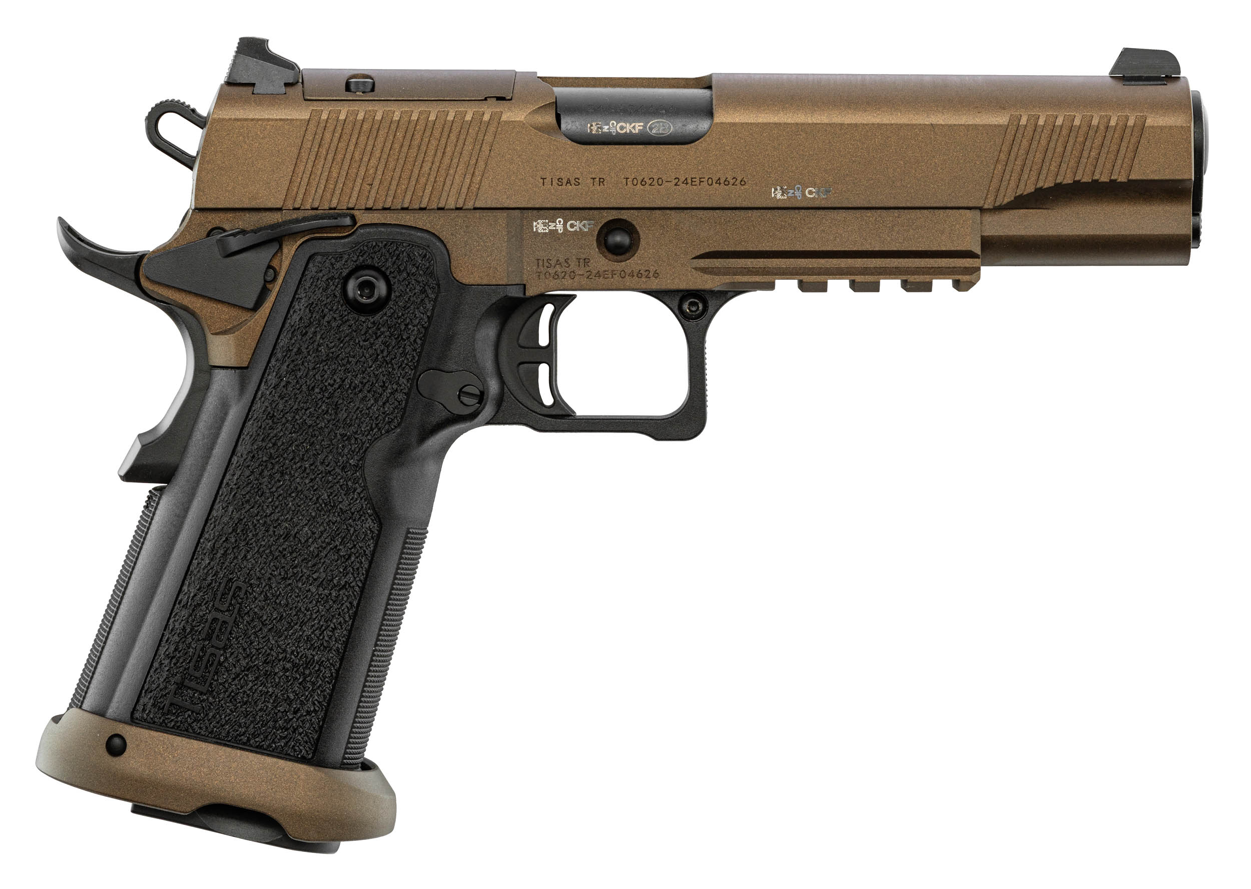 Pistolet TISAS 2011 DOUBLE STACK Duty Bronze OR cal.9x19 - Armes ...