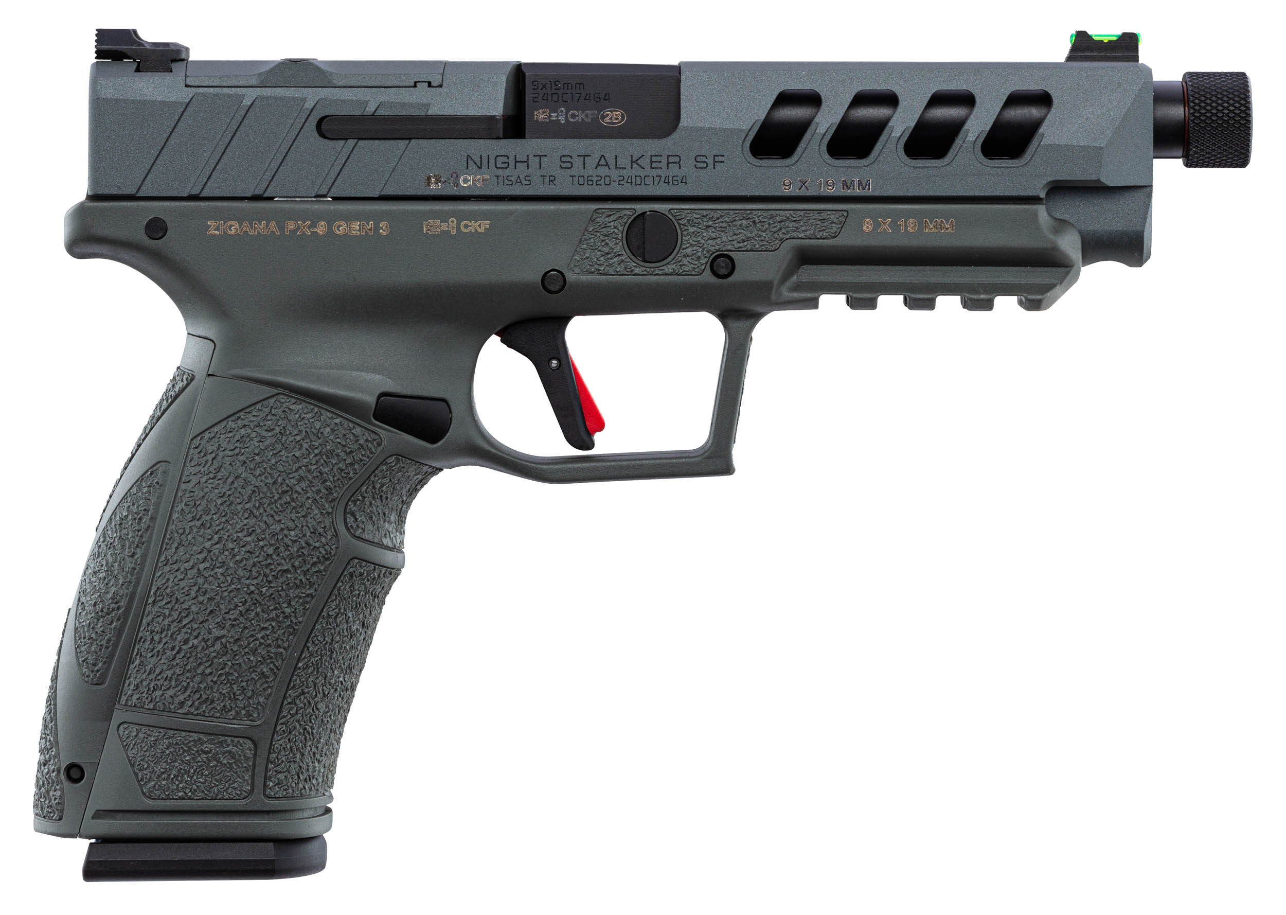 Pistolet TISAS PX-9 Night Stalker SF Gen.3 OR cal.9x19 - Armes ...