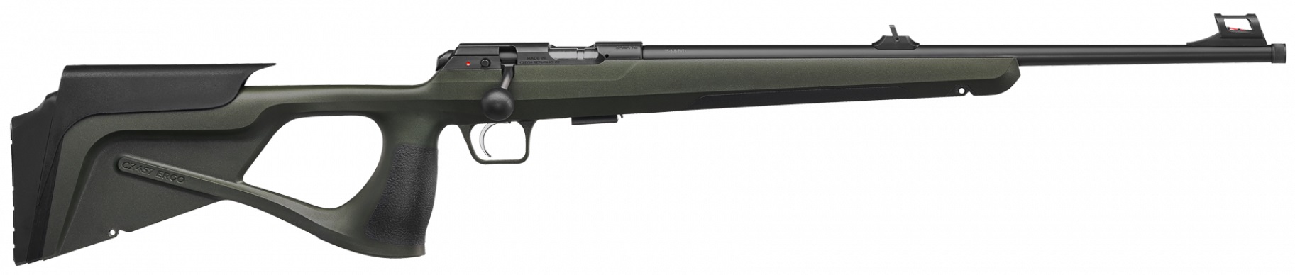Carabine 22LR CZ 457 ERGO Verte - Carabines de Tir sur armurerie-lavaux.com