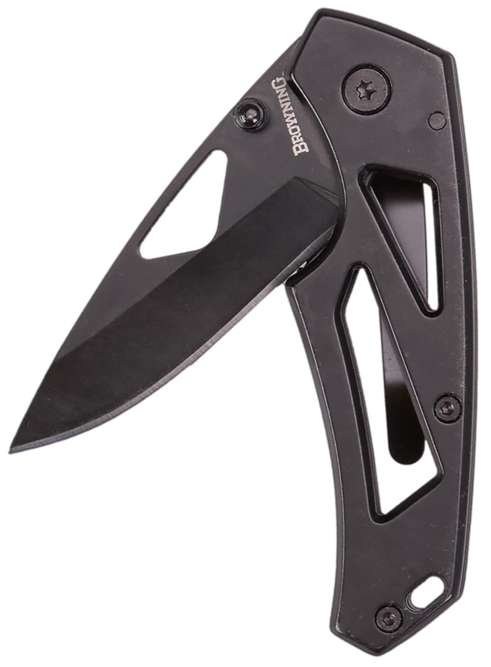 Couteau pliant BROWNING Alpha Folding Noir Long 6,2cm - Rayon Chasse ...