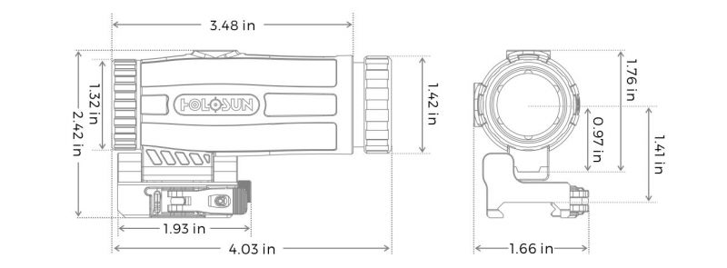 Carabine Bullpup SPRINGFIELD ARMORY HELLION Black 16" "Pack HOLOSUN ...