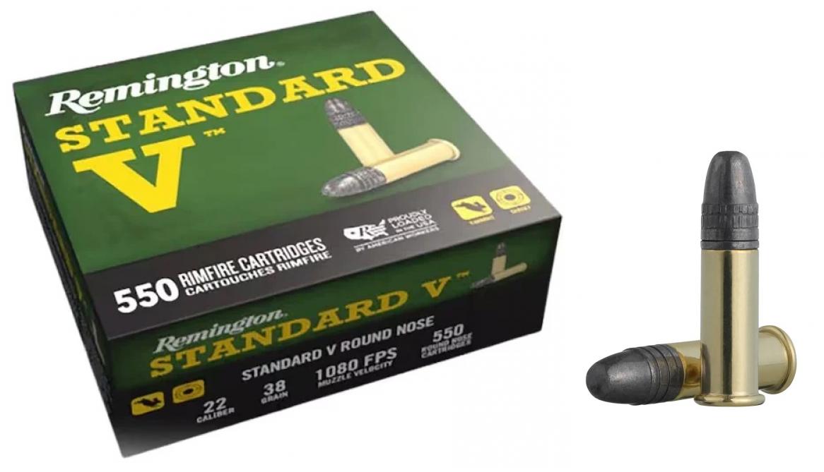 REMINGTON cal.22lr Standard V /550 - Munitions sur armurerie-lavaux.com