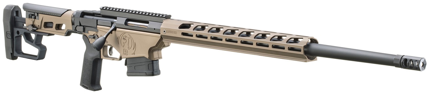 RUGER Precision Rifle Tactical Smoke Bronze Cerakote cal.6,5 Creedmoor - Carabines de Tir sur ...