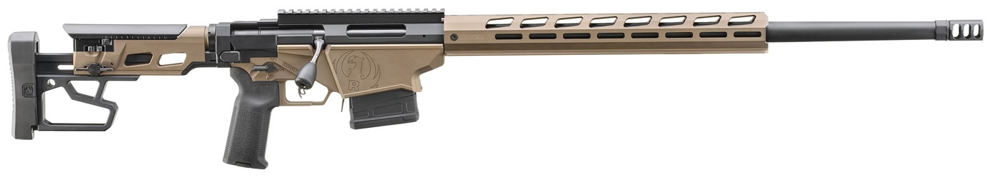 RUGER Precision Rifle Tactical Smoke Bronze Cerakote cal.6,5 Creedmoor - Carabines de Tir sur ...