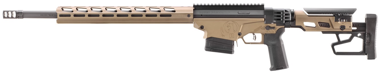 RUGER Precision Rifle Tactical Smoke Bronze Cerakote cal.308 Win - Carabines de Tir sur ...