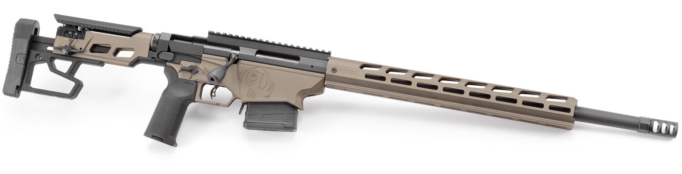 RUGER Precision Rifle Tactical Smoke Bronze Cerakote cal.308 Win - Carabines de Tir sur ...