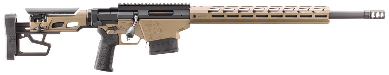 RUGER Precision Rifle Tactical Smoke Bronze Cerakote cal.308 Win - Carabines de Tir sur ...