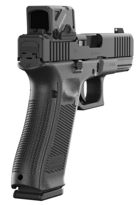 Pistolet GLOCK 45 Gen5 FS MOS A-CUT Aimpoint COA Combo cal.9x19 - Armes catégorie B sur ...