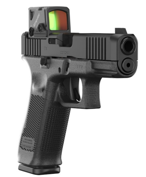 Pistolet GLOCK 45 Gen5 FS MOS A-CUT Aimpoint COA Combo cal.9x19 - Armes catégorie B sur ...