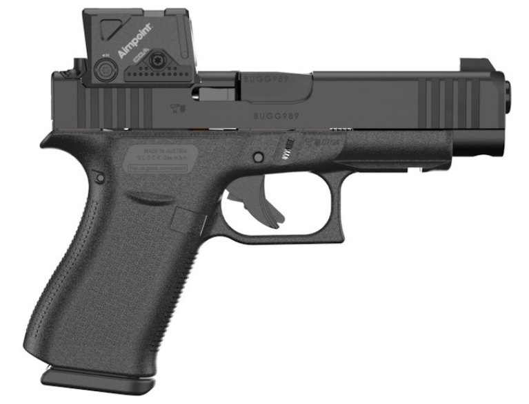 Pistolet GLOCK 48 Gen5 FS MOS A-CUT Aimpoint COA Combo cal.9x19 - Armes catégorie B sur ...