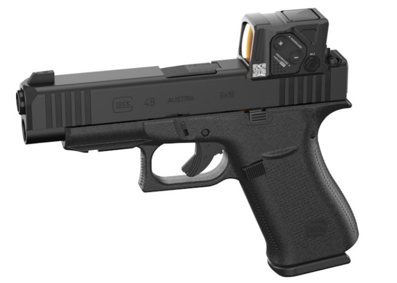 Pistolet GLOCK 48 Gen5 FS MOS A-CUT Aimpoint COA Combo cal.9x19 - Armes catégorie B sur ...