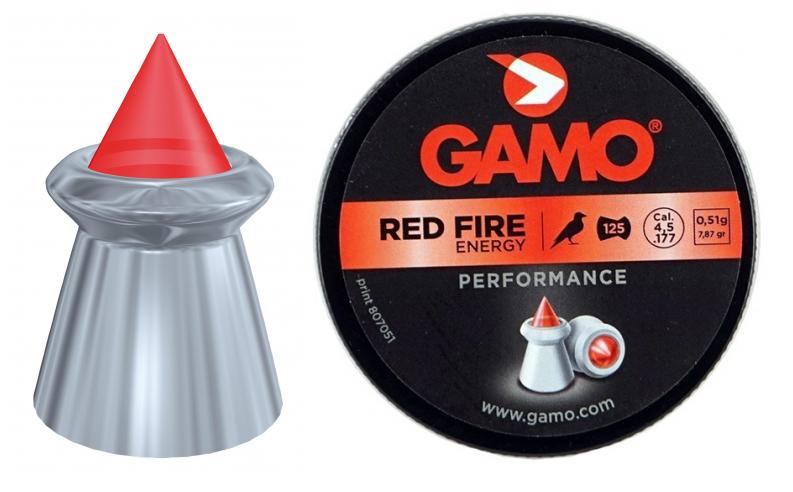 Plombs cal.4,5mm Gamo RED FIRE Performance (0.51gr) /125 - Armes de ...