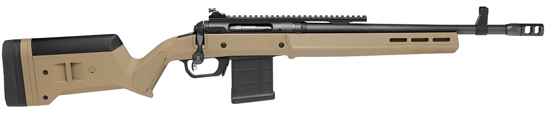 SAVAGE 110 MAGPUL SCOUT FDE 18" cal.300 AAC Blackout - Carabines de Tir sur armurerie-lavaux.com
