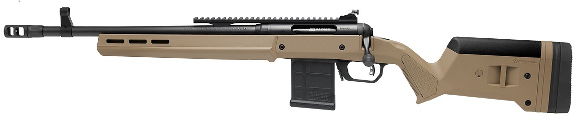 SAVAGE 110 MAGPUL SCOUT FDE GAUCHER 18" cal.308 Win - Carabines de Tir ...