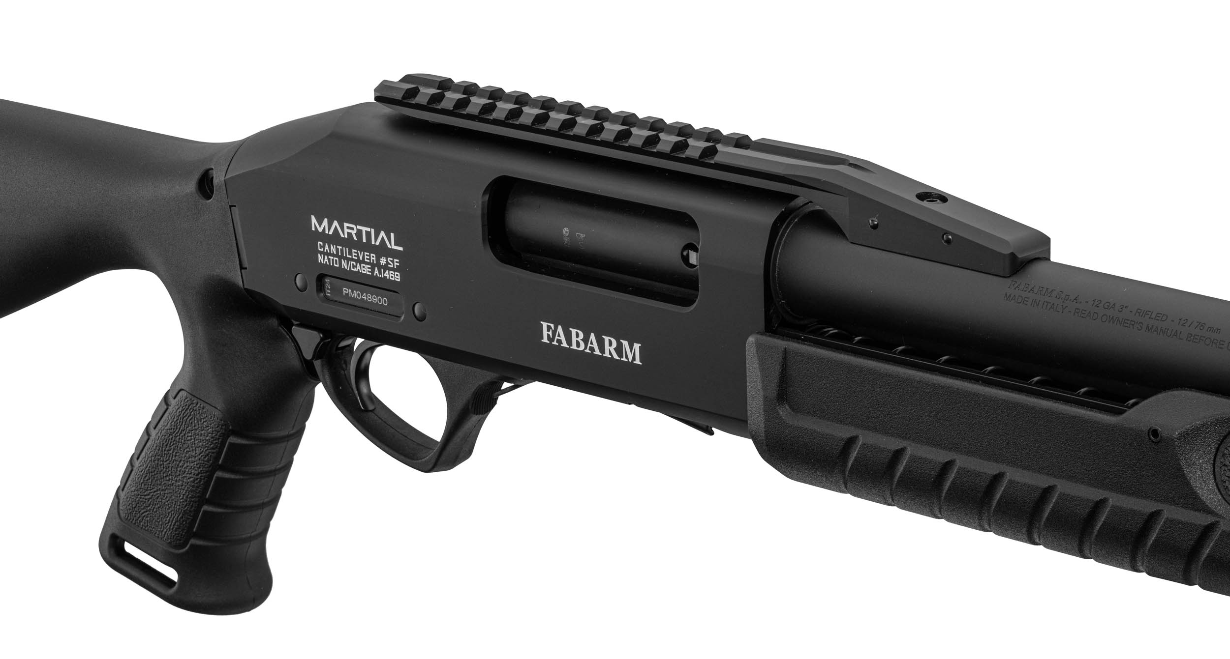 Fusil à pompe FABARM MARTIAL Cantilever Black cal.12/76 - Rayon Chasse ...
