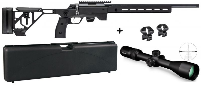 Carabine 22LR TIKKA T1x ACE TARGET 20" Black Steel - Carabines de Tir ...