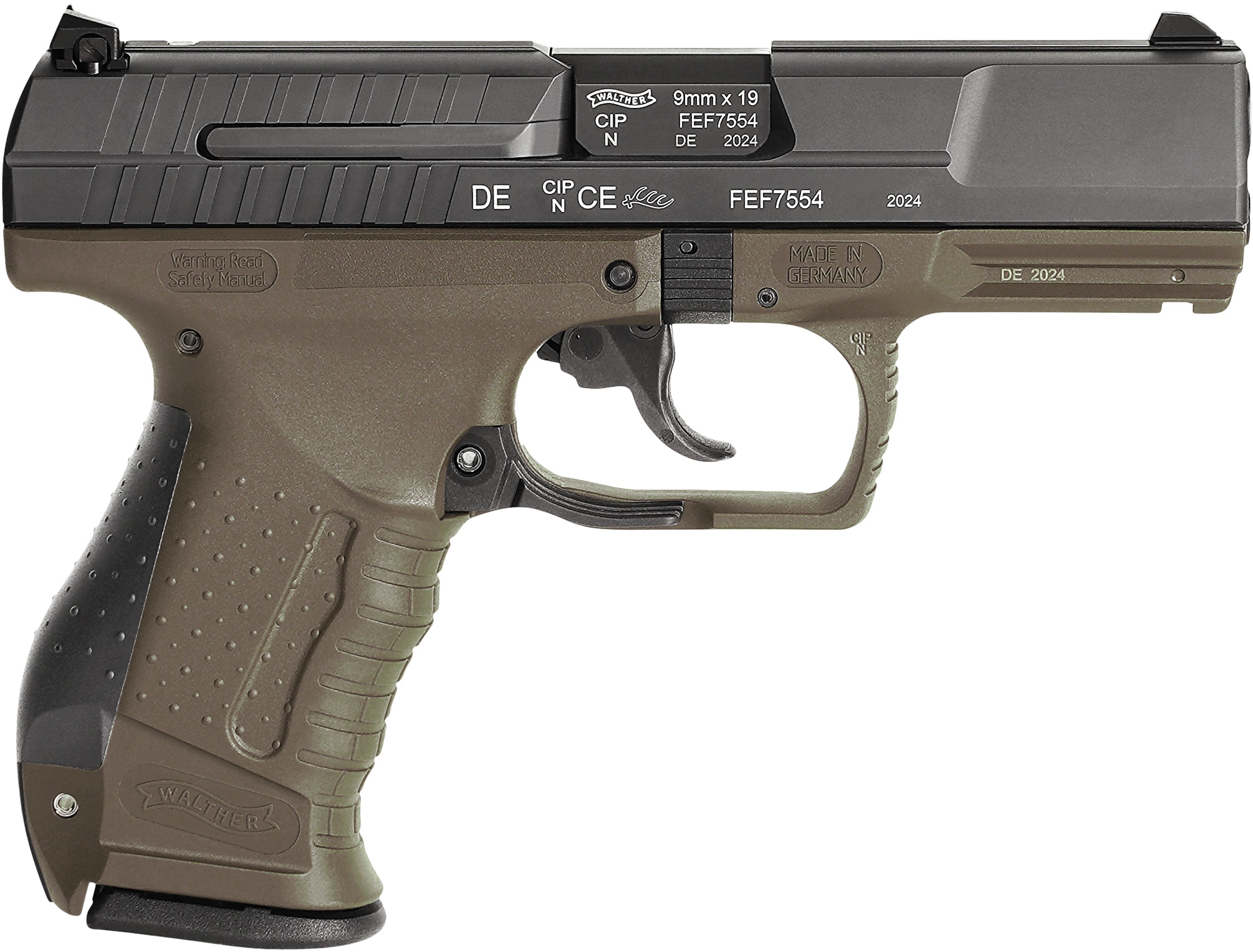 Pistolet WALTHER P99 AS FINAL EDITION cal.9x19 - Armes catégorie B sur ...