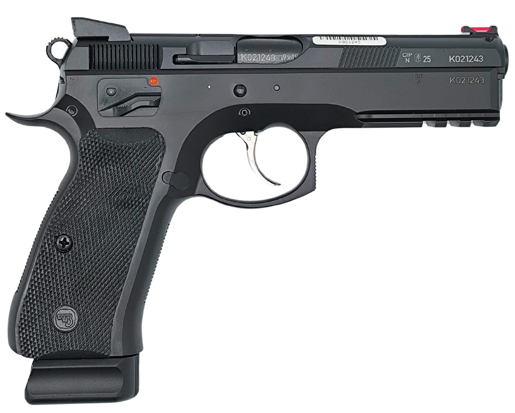 Pistolet CZ 75 SP01 Shadow "Model 75 - 50th Anniversary" calibre 9x19 ...