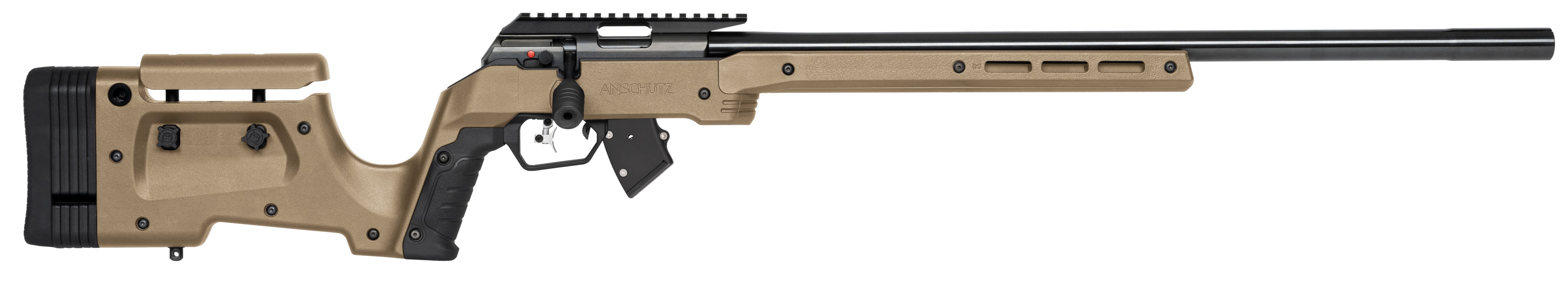 Carabine 22LR ANSCHUTZ 1761 APR LONG RANGE 25,5" FDE - Carabines de Tir ...