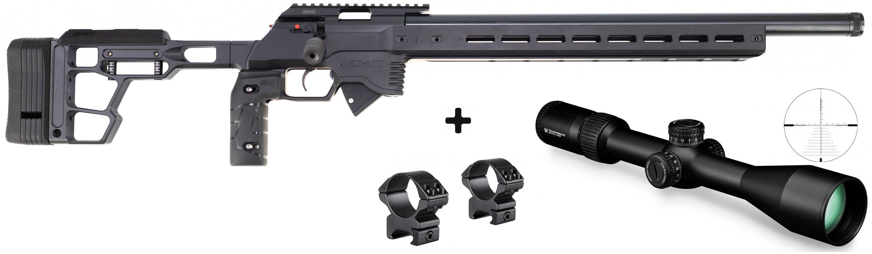 Carabine 22LR ANSCHUTZ 1761 APR MDT ACC Gen.2 21,25" Black "Pack Vortex ...