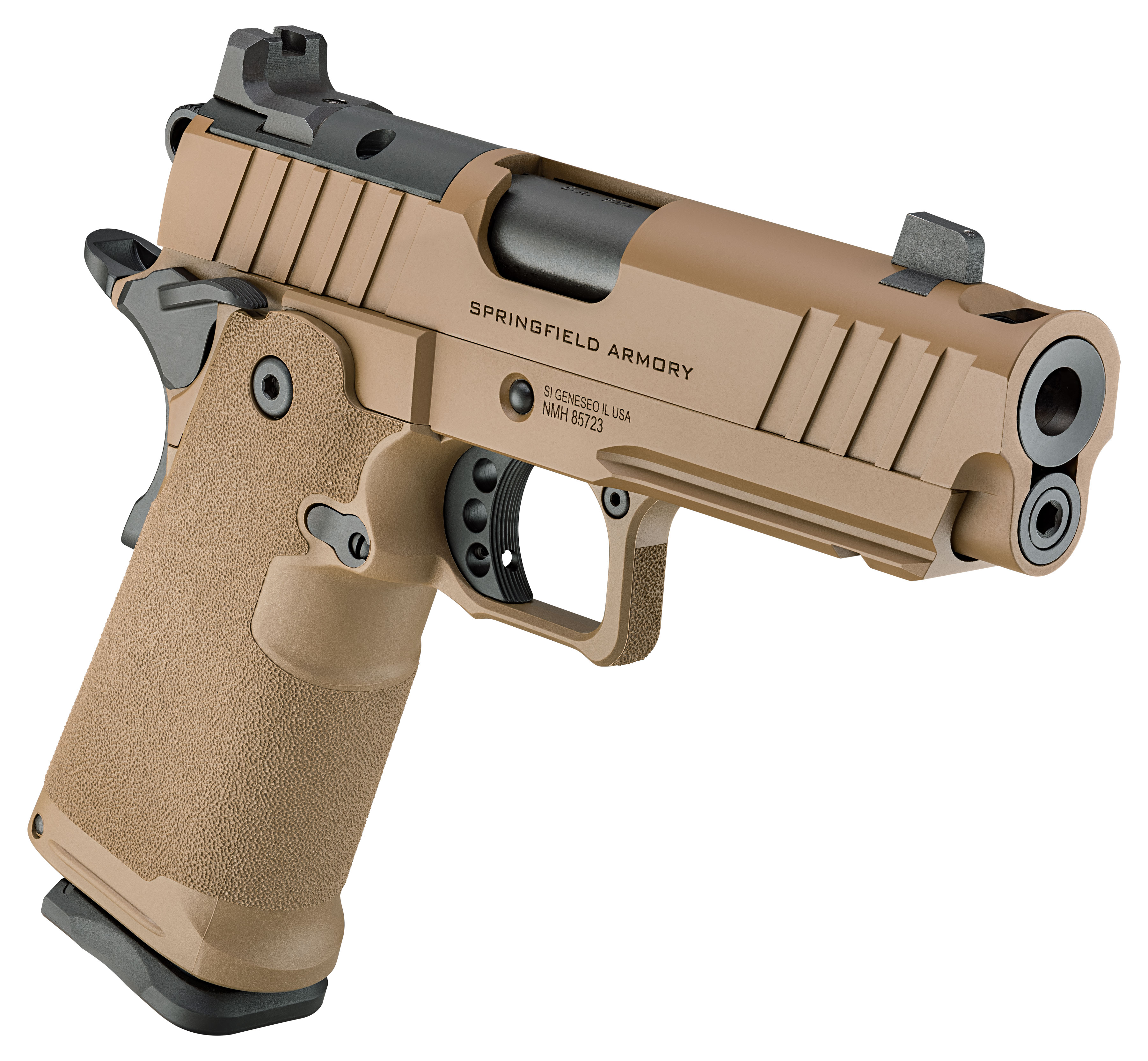 Pistolet SPRINGFIELD Armory 1911 DS PRODIGY COYOTE 4.25" cal.9x19 - Armes catégorie B sur ...