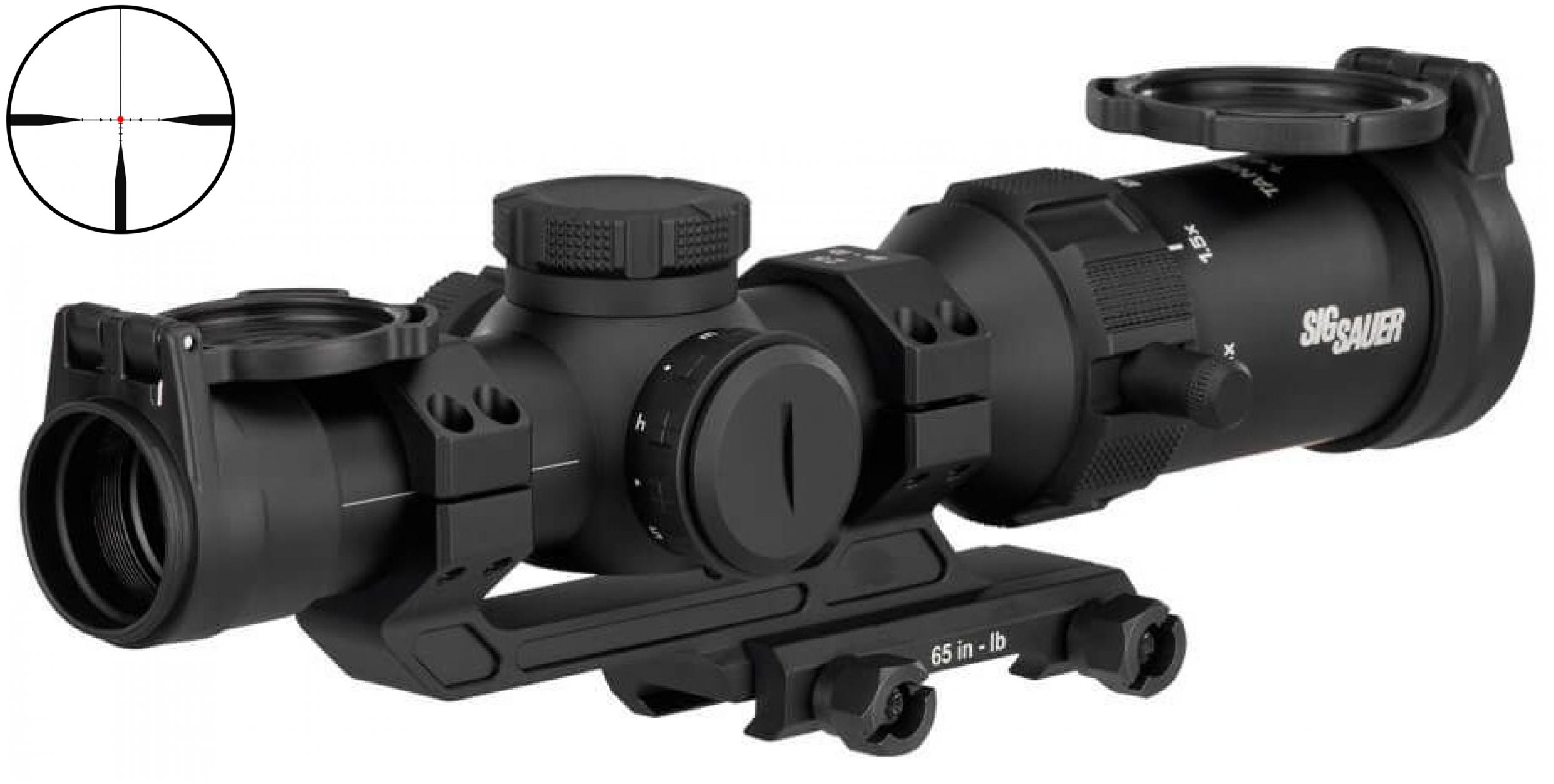 Lunette SIG SAUER TANGO SPR 1-4x24 rét.Hellfire FL-4 - Optiques sur ...