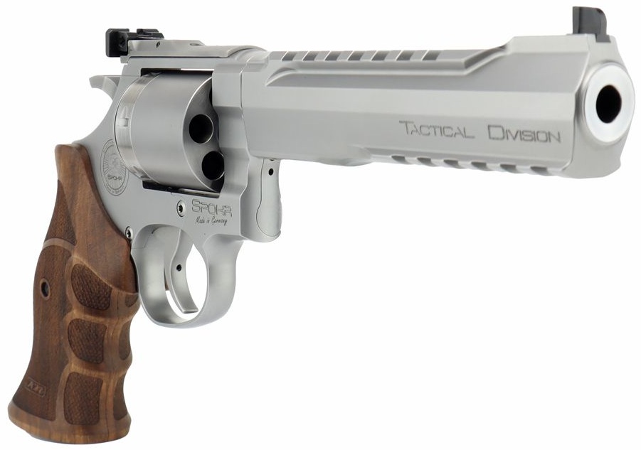 Revolver SPOHR L562 Tactical Division 6" cal.357 mag -38 Sw Special ...