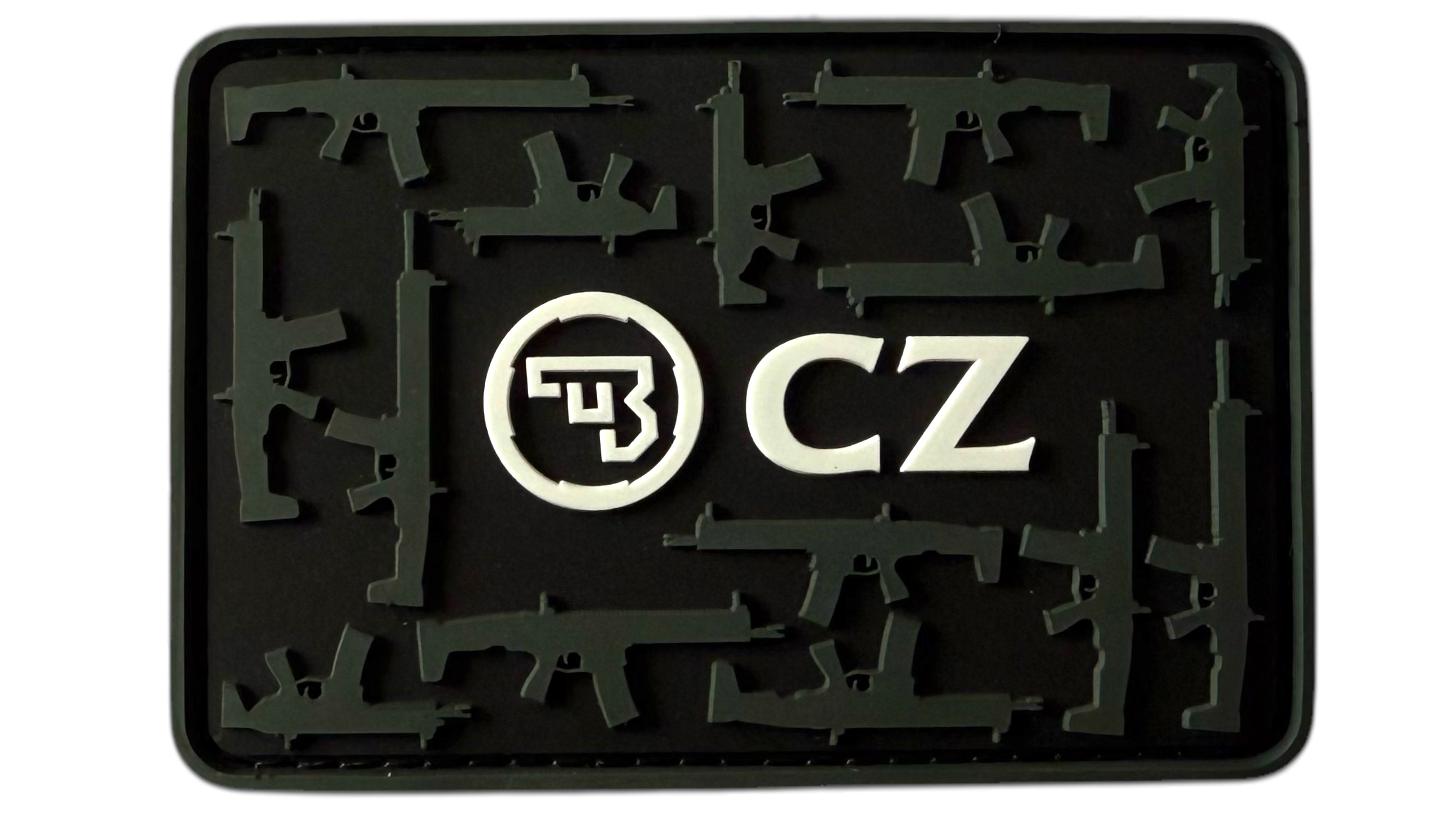 Patch velcro avec logo CZ - Armes catégorie B sur armurerie-lavaux.com