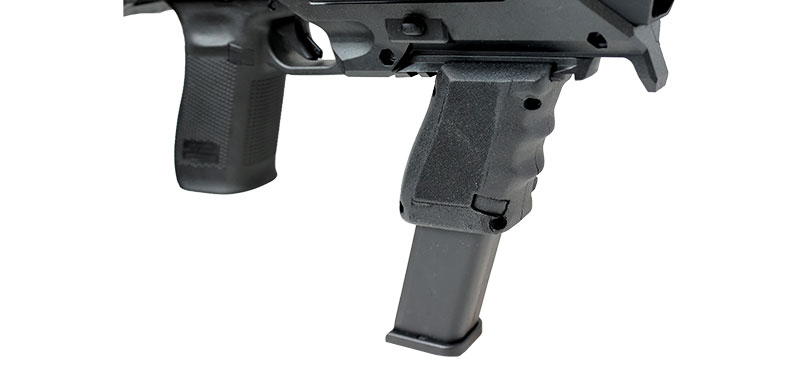 Poignée avant pour conversion META TACTICAL MX1 Black pour pistolet ...