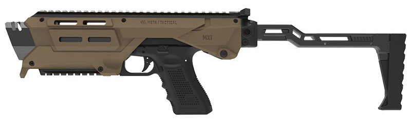 Kit de conversion META TACTICAL MX1 Tan pour pistolet GLOCK - Armes ...