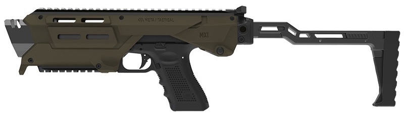 Kit de conversion META TACTICAL MX1 OD-Green pour pistolet GLOCK ...