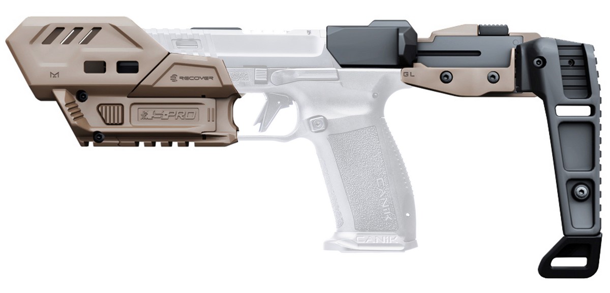 Kit stabilisateur RECOVER S-PRO BASIC TAN pour CANIK - Armes catégorie ...