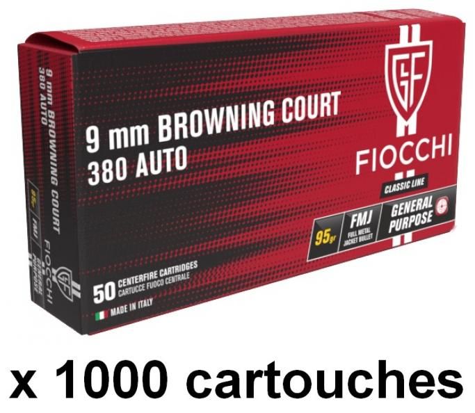 Munitions Cal.380 Auto (9mm Short - 9x17) - Performance & Fiabilité ...