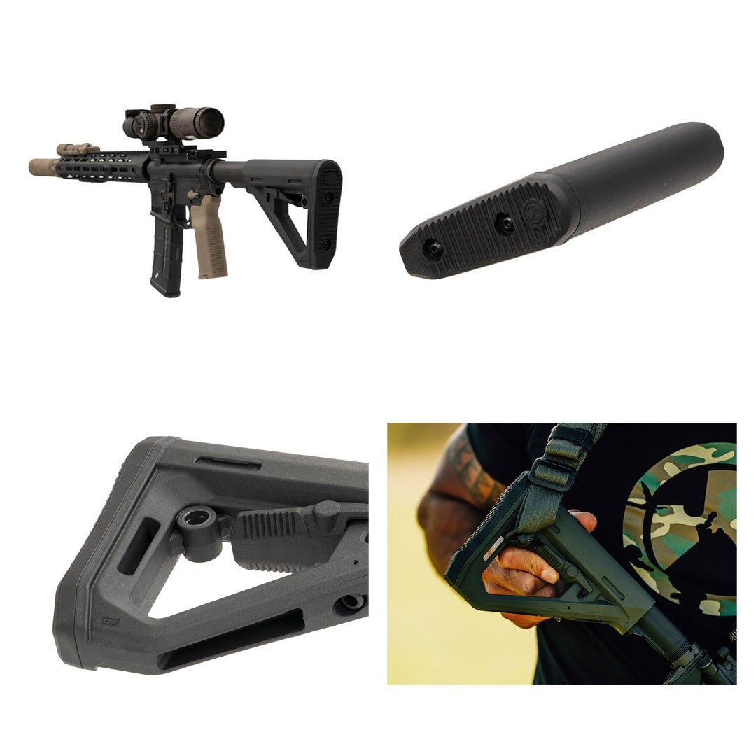 Crosse DT pour AR15/M4/M16 MAGPUL Mil-Spec Noir - Armes catégorie B sur ...