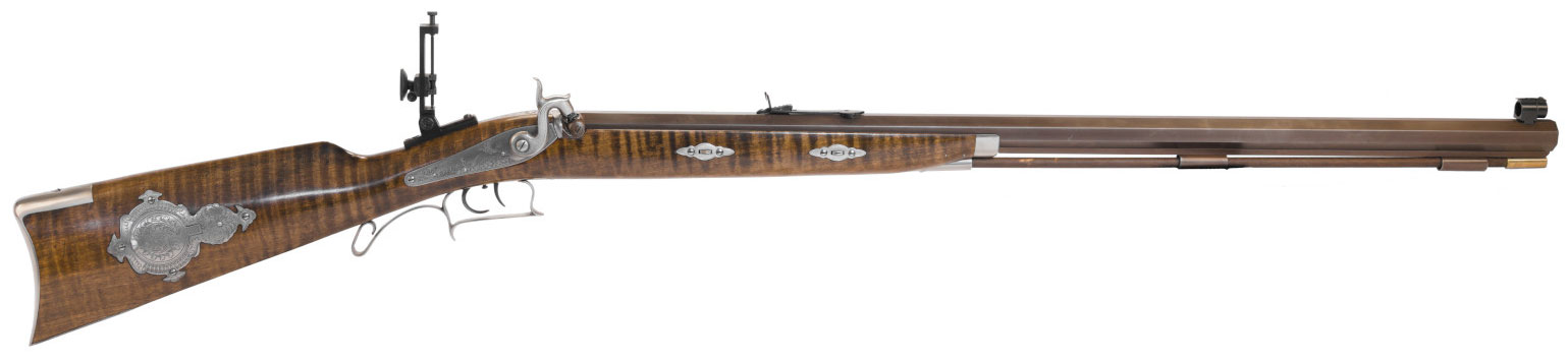 Fusil à poudre noire PEDERSOLI TRYON Target Luxe cal.50 - Armes Poudre ...