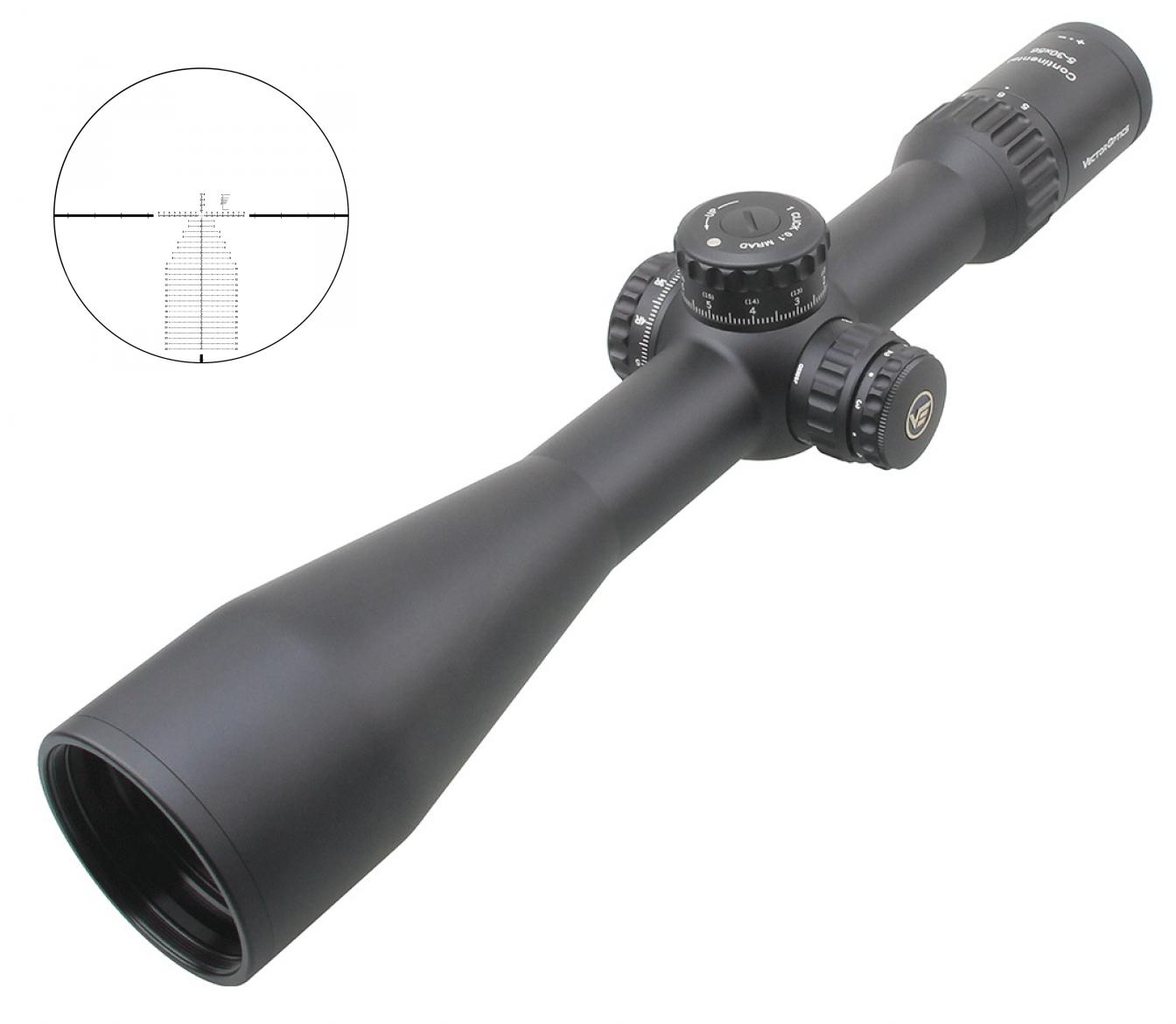 Lunette VECTOR OPTICS CONTINENTAL X6 5-30x56 FFP ret.VEC-MBR MIL ...