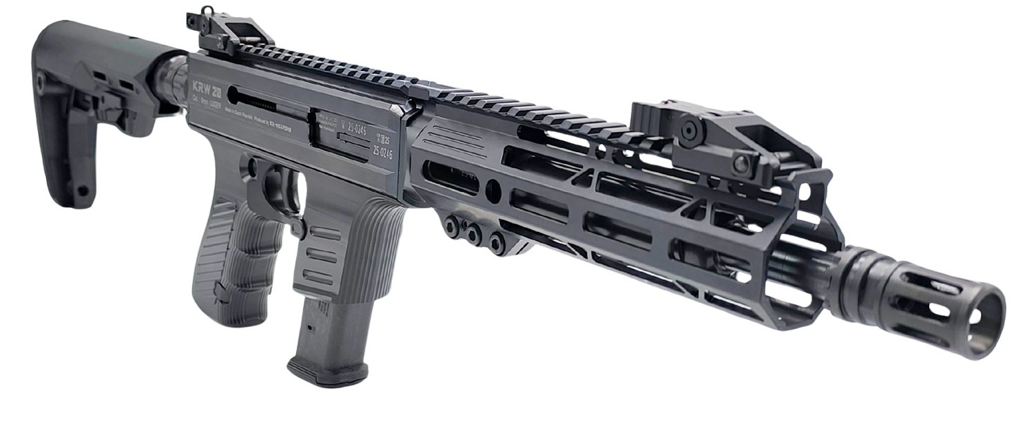 Carabine KRW 20 Black V5 AR-Light 10" cal.9x19 - Armes catégorie B sur armurerie-lavaux.com